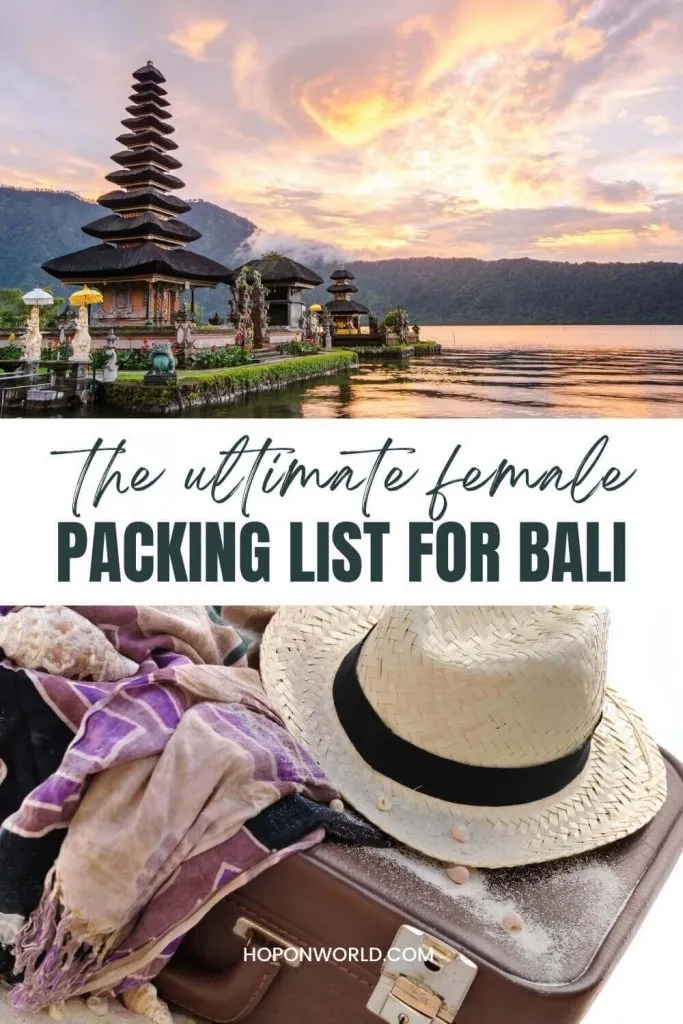 Bali Packing List for Females: 37+ Must-Pack Items for Bali