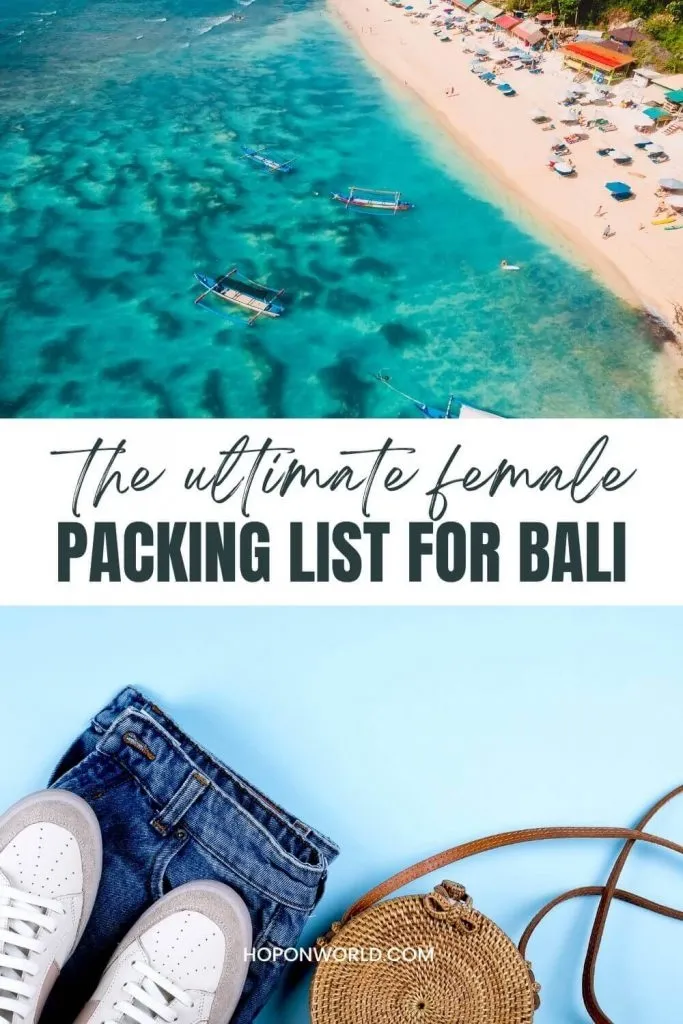 Bali Packing List for Females: 37+ Must-Pack Items for Bali